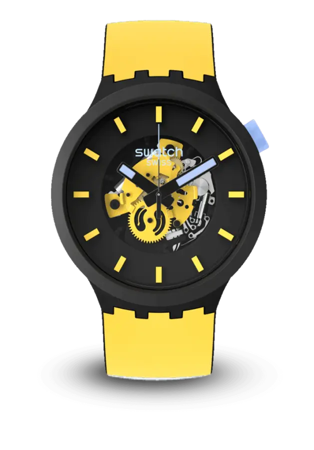 SWATCH - BIG BOLD - AZURE BLUE DAZE - SB03B109