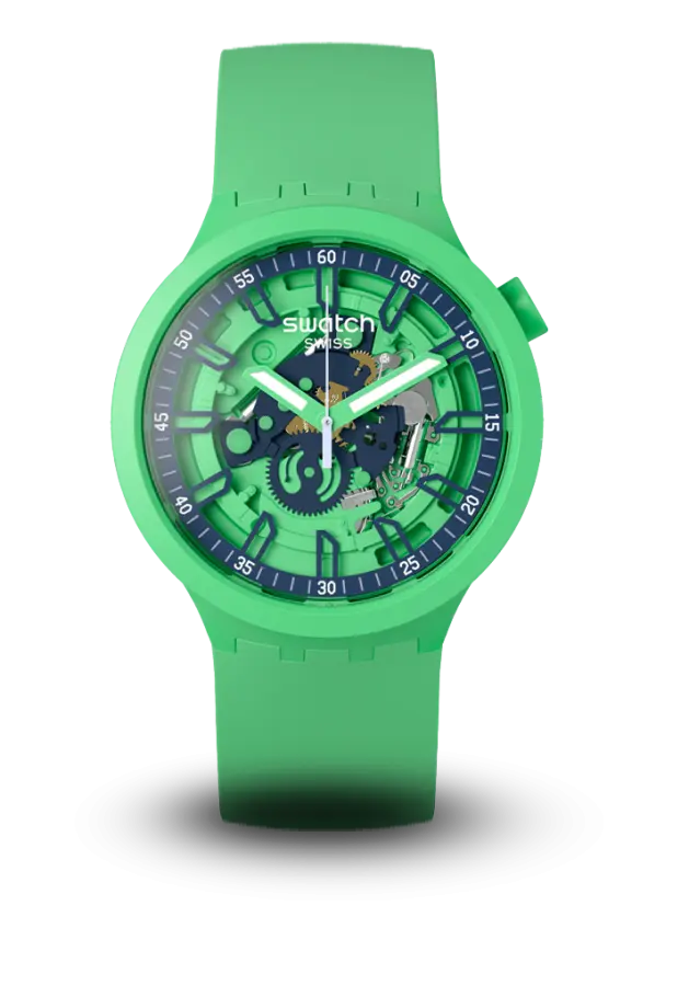 SWATCH - BIG BOLD - AZURE BLUE DAZE - SB01G101